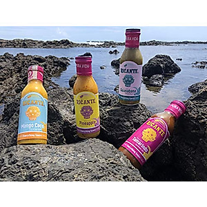 Ricante Tropical Pineapple Habanero Infused Everything Sauce, Keto and Gluten Friendly, Whole 30 Approved, 12-Ounce Bottle