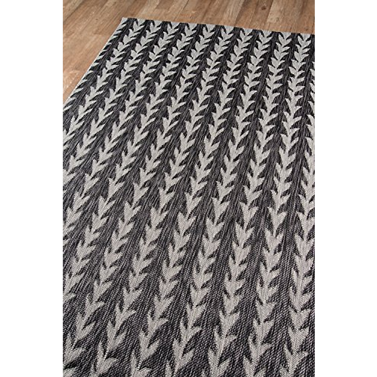 Novogratz by Momeni Rugs Villa Collection Amalfi Indoor/Outdoor Area Rug, 2'0" x 3'0", Charcoal