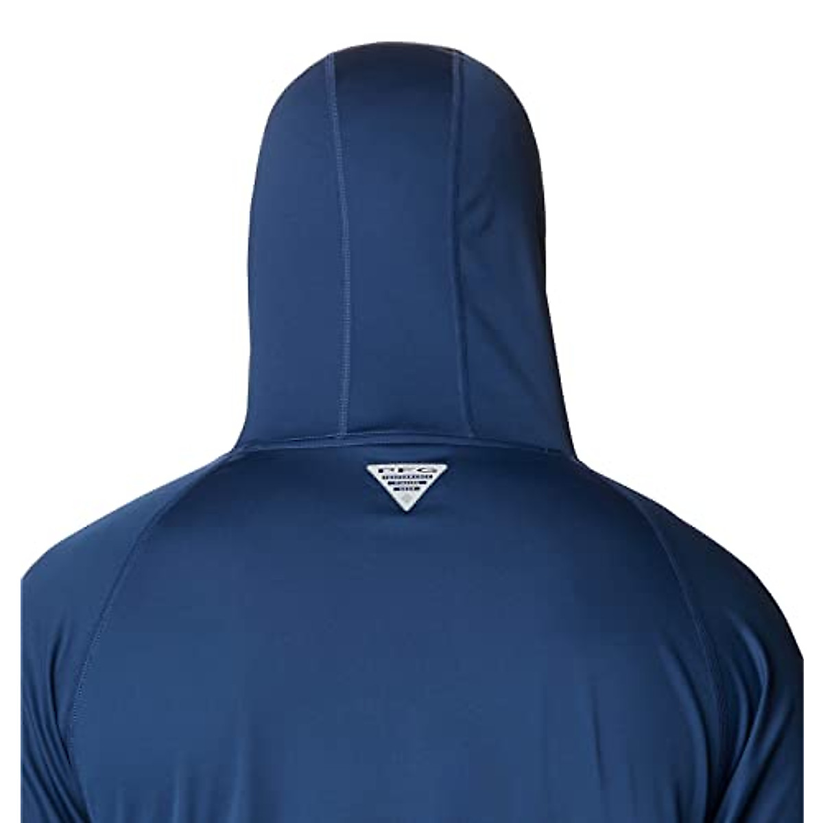 Columbia Men's Terminal Tackle Hoodie, Carbon/Ancient Fossil Logo, Large