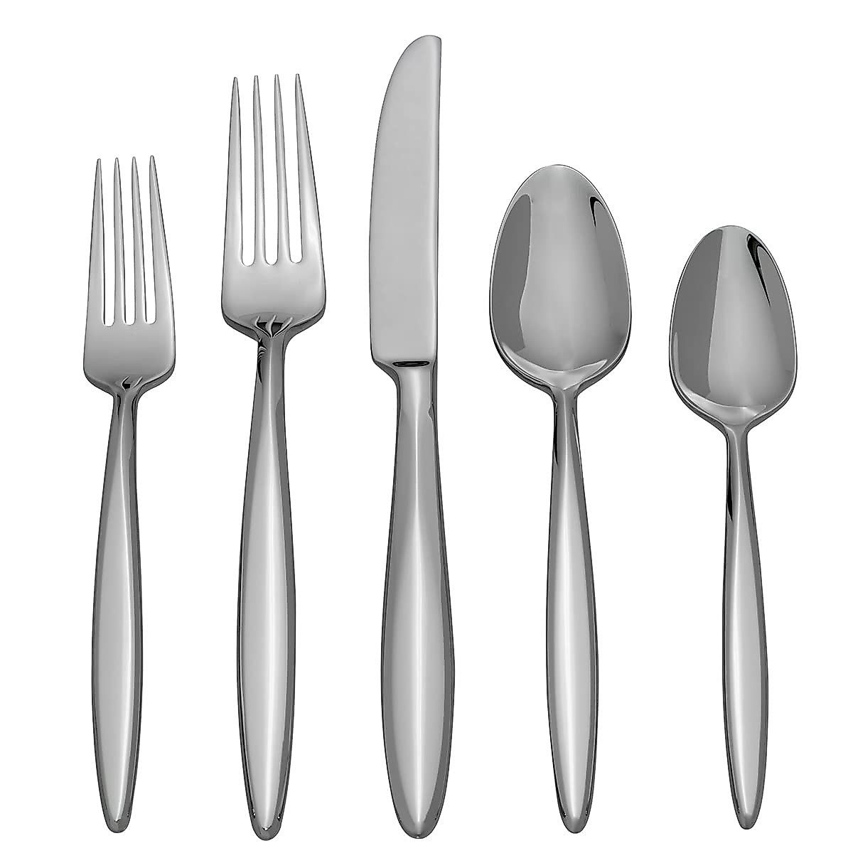 Oneida T1001020Al20 Tweak 20 Piece Fine Flatware Set, Service For 4