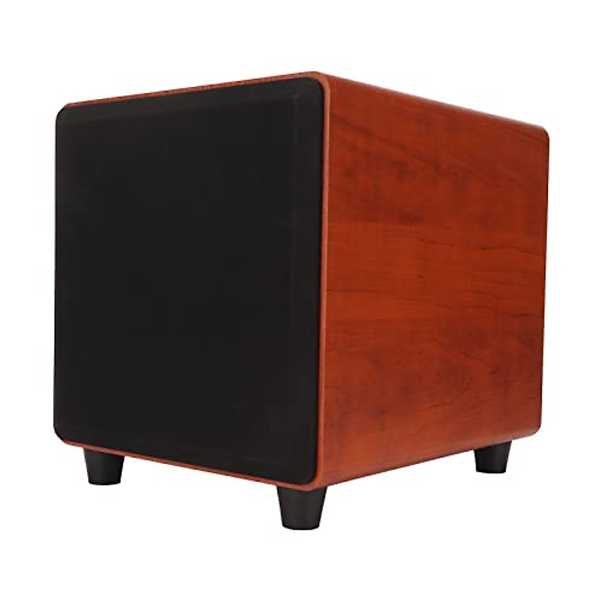 Luqeeg Subwoofer Speaker, 100‑240V Heat Dissipation 10 Inch Powered Subwoofer Easy Operation 300W Synthetic Fiber Wood for Indoor (US Plug), LUQEEG3GW6ZE2SHO-13