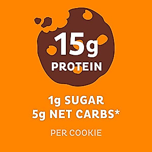 Quest Nutrition Protein Cookie, Peanut Butter,2.04 Ounce, Pack of 12