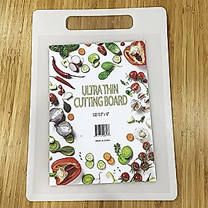 Ultra Thin Cutting Board Chopping Mat (13.5" x 10")