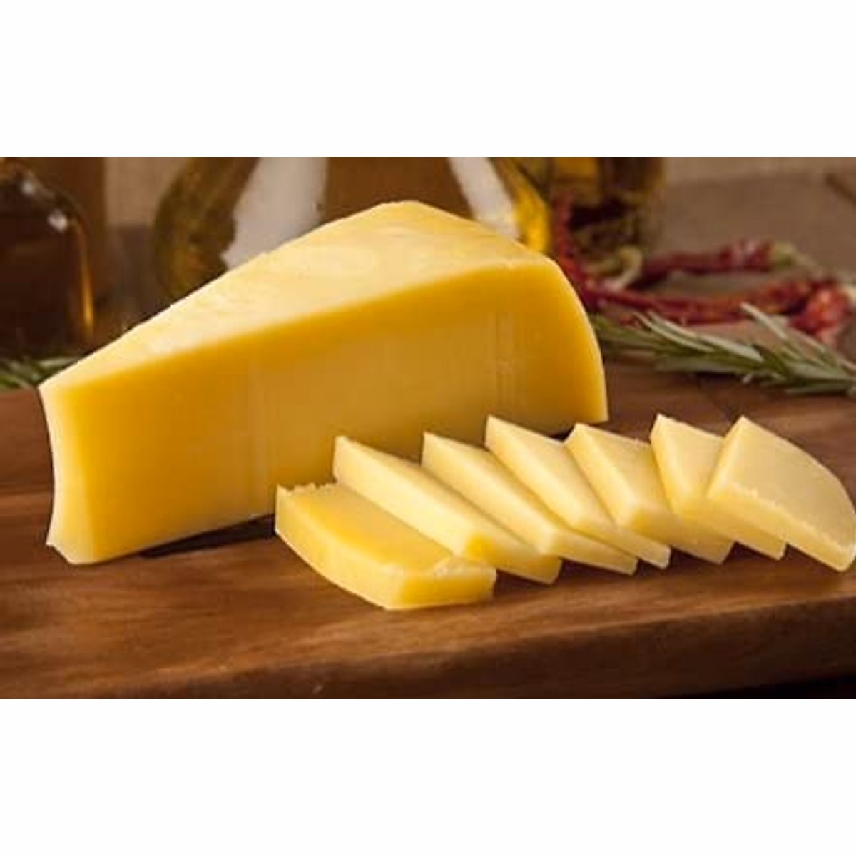 Al Amin Foods Atlanta Kashaval Cheese Sheep's Milk Cheese Aprox. N.W 1.75 LB 1 Wheel, White