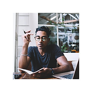 Black Retractable Gel Pens 12 Pack with Micro Points, Uni-Ball 207 Signo Click Pens are Fraud Proof and the Best Office Pens, Nursing Pens, Business Pens, School Pens, and Bible Pens