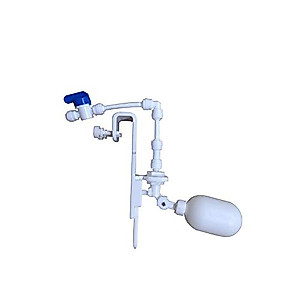 Malida Auto Water Filler Power Free Water Level Controller Auto-top-Off Automatic Marine Aquarium Water Changer with Float Valve, Vacuum Water Flow Regulator and Controller Perfect for Adding Water.