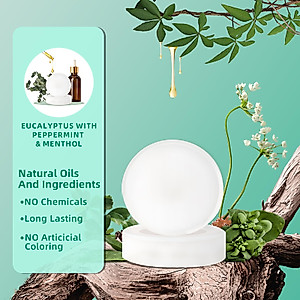 MR Shower Steamers Aromatherapy, 20-Pack Shower Bombs Organic with Verbena, Orange&Vanilla, Watermelon, Lemongrass&Coconut, Eucalyptus&Mint Essential Oil, Birthday Mothers Day Gifts for Her