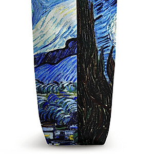 The Starry Night Vincent Van Gogh Famous Vintage Art Stylish Tote Bag