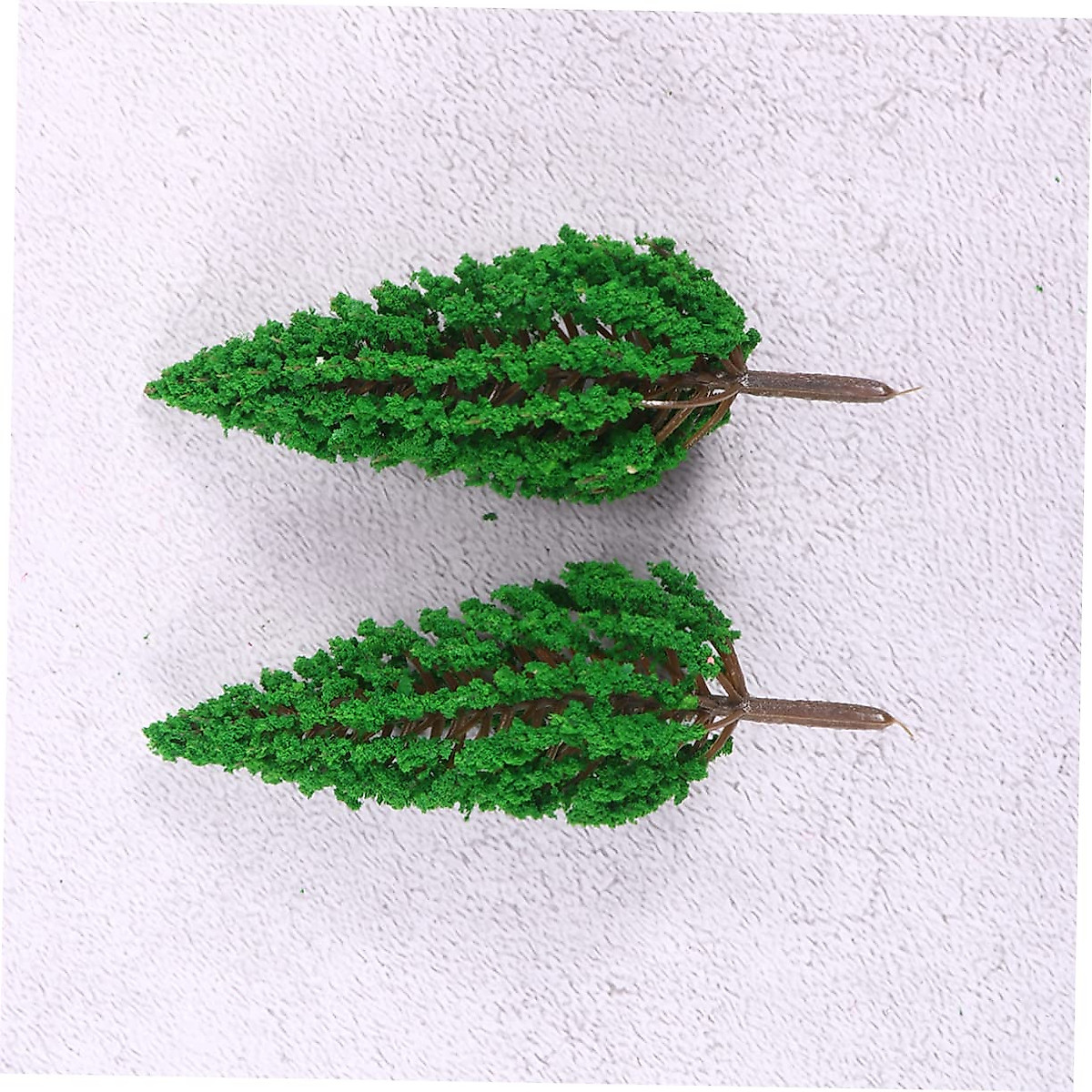 12 Pcs Garden Landscape Pine Tree Model Sand Table Layout Props for Scenery Construction Styles