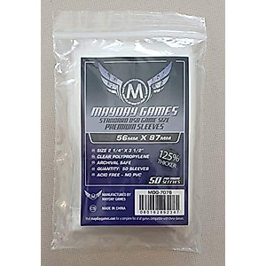 Mayday Games 7076 Usa Boared Game Sleeves,wood, Dark Purple