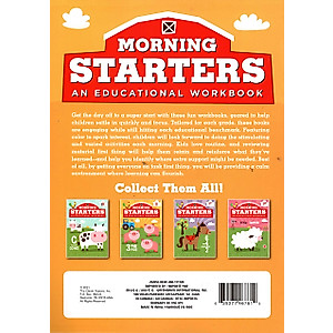 Kindergarten - Morning Starters Educational Workbooks - v2