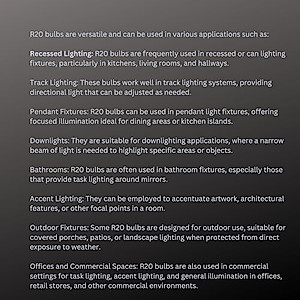 Satco Products S4886 120-Volt 50R20 Frosted Shatter Proof Light Bulb