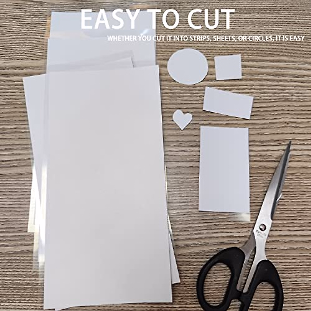 Birllaid Light Blocking Sheets White, Dims 60~80%, 4Pcs Blocking Light Cover, 8 X 4 Inch Light Dimming Sheets for Electronics, Alarm Clock, Radio, Cable, Monitor, LED Number Readable