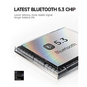 Picun B8 Bluetooth Headphones, 120 Hours Headphones Wireless Bluetooth, Hands-Free Calls, 3EQ & Game Mode, Foldable Headphones Over Ear for Travel Home Office Cellphone PC