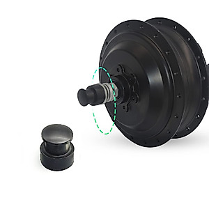 Electric Bike Hub Motor Shaft 12mm /14mm Shaft Screw Cap Washer/Spacer/Nut Cover Electric Bike Hub Lock for 500-1000 Watt Motors
