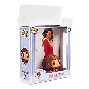 EcoTEK Protectors Albums Funko Pop Protector with Locking Tab - Crystal Clear, Heavy Duty, Acid-Free Storage Box and Display Case with Film, 0.45mm Thickness (2 pcs)