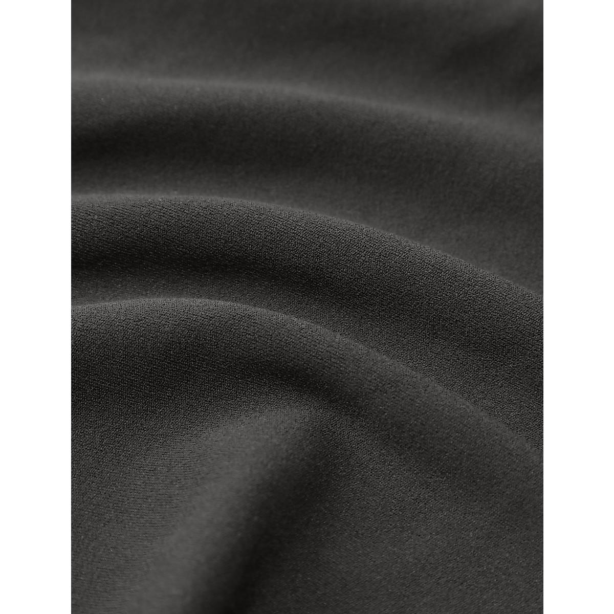 CRZ YOGA Butterluxe Racerback High Neck Longline Sports Bras for Women - Padded Workout Crop Tank Tops with Built in Pads Black Large