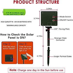 TW SHINE 2 Pack Solar Halloween Lights Decorations Outdoor, Total 400LED 132FT Solar Powered Outdoor Halloween Light with 8 Modes, Waterproof Halloween Decor for Home Tree Party Yard (Purple & Orange)