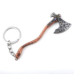 ArtkticaSupply - Greek Mythology Inspired - Kratos Leviathan Axe Keychain.