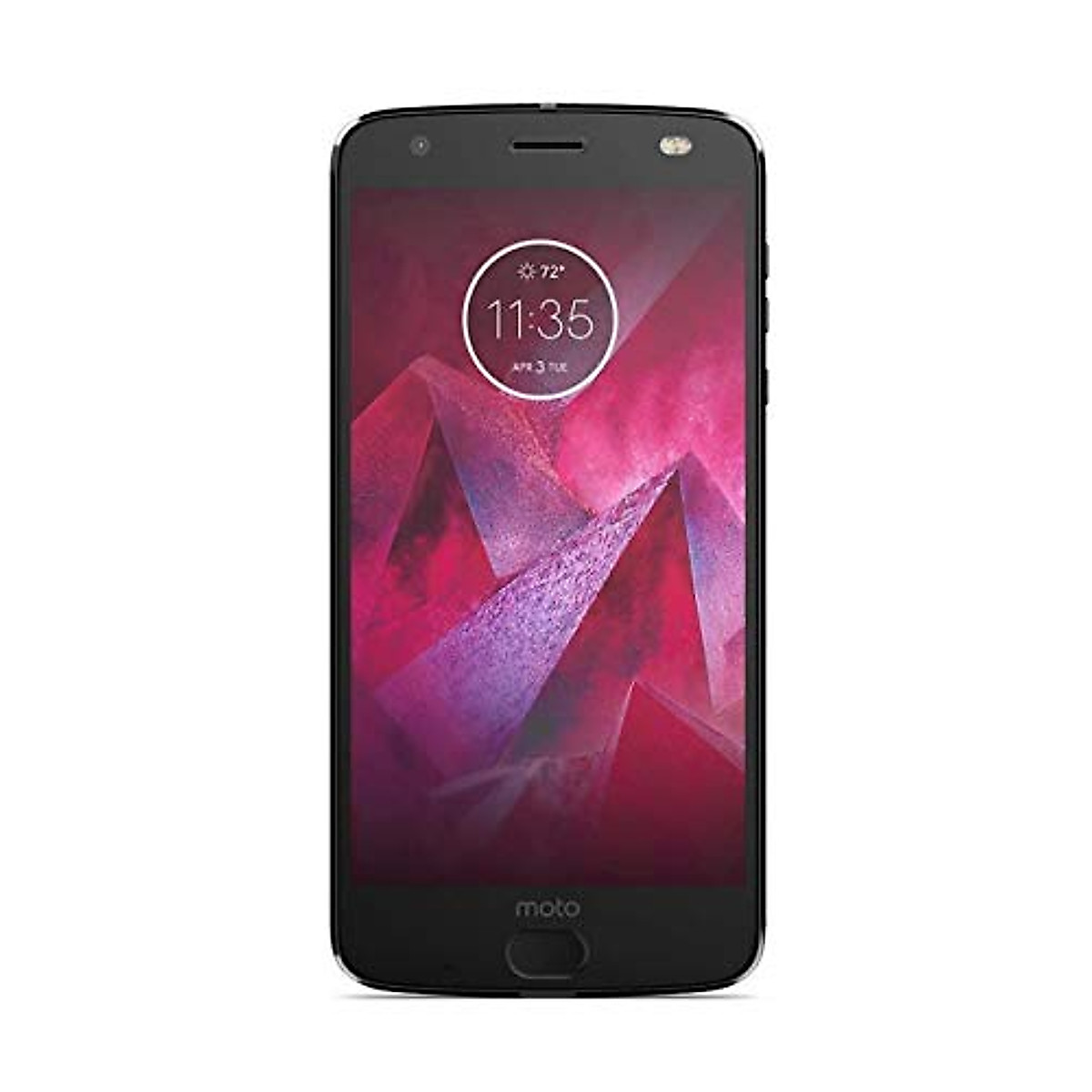 Moto Z2 Force XT1789 (64GB, 4GB RAM) 5.5" 4G LTE GSM Unlocked Smartphone - Lunar Gray