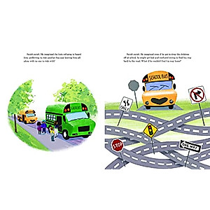 Little Yellow Bus: A Brave Kid's Book About Finding Independence (Little Heroes, Big Hearts)