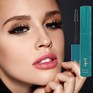 2023 NEW 𝐓𝐡𝐫𝐢𝐯𝐞 Mascara, Liquid Lash Extensions Mascara, Long-lasting Mascara Makeup, Black 10.7g/0.38 OZ