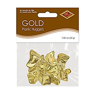 Plastic Gold Nuggets
