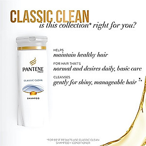 Pantene Pro-V Classic Care Daily Shampoo 25.4 Fluid Ounce
