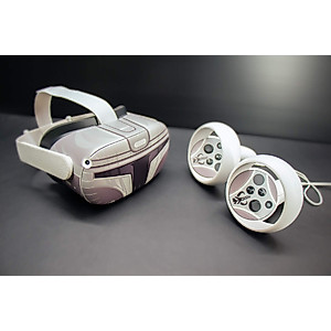 Arlon Graphics, Space Helmet Full Wrap Skin Decal for Oculus Quest 2 - Protective Vinyl Sticker Cover Accessories, Grey