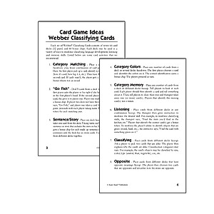 Super Duper Publications | Set of 7 Webber® Classifying Card Decks | Educational Learning Resource for Children