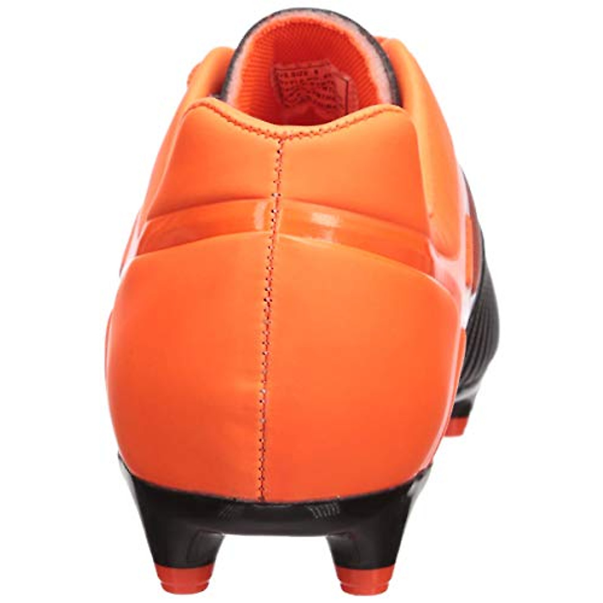 Vizari Liga FG Soccer Shoes for Kids, Firm Ground Outdoor Soccer Shoes for Kids (8, Black/Orange)