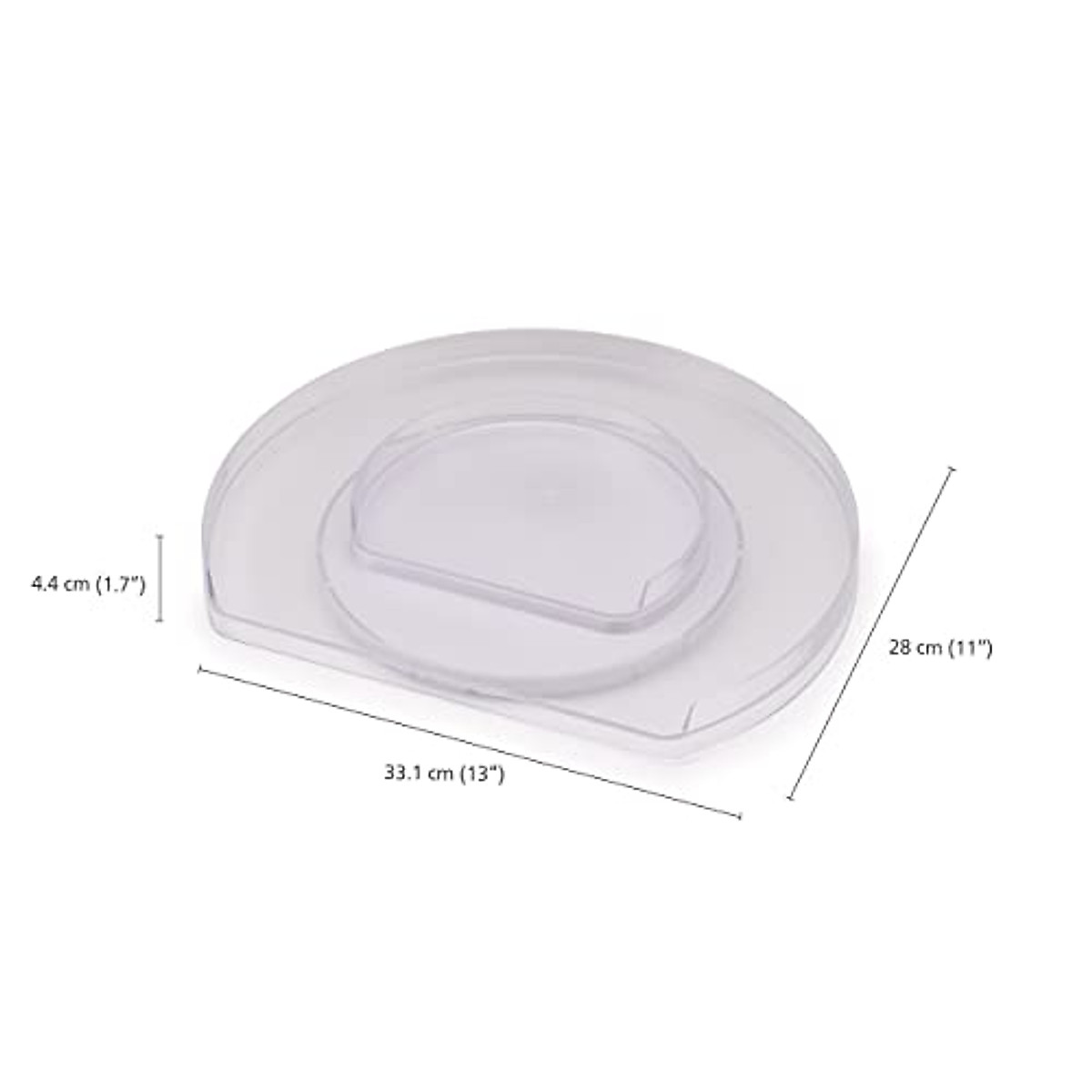 Joseph Joseph FridgeStore Rotating Organiser, One Size, Clear/Blue