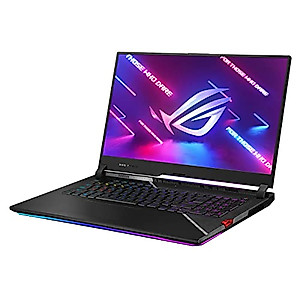 ASUS ROG Strix Scar 17 (2022) Gaming Laptop, 17.3" 360Hz IPS FHD Display, NVIDIA GeForce RTX 3070 Ti, Intel Core i9-12900H, 16GB DDR5, 1TB SSD, Per-Key RGB Keyboard, Windows 11, G733ZW-DS94
