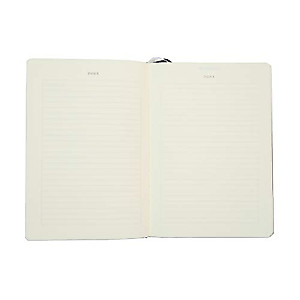 LEUCHTTURM1917 - Official Bullet Journal - Medium A5 - Hardcover Dotted Notebook (Black) - 240 Numbered Pages