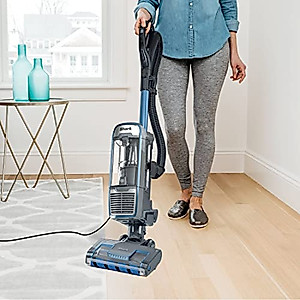 SHARK AZ1501 Apex Powered Lift Away Upright Vacuum with DuoClean & Self-Cleaning Brushroll, Crevice Tool, and Pet Multi-Tool for a Deep Clean on Above Floors, Blue (Renewed)