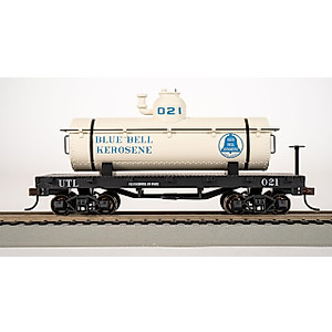 Bachmann Trains - Old-Time Tank Car - Blue Bell Kerosene #021 - HO Scale
