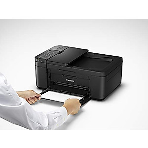 Canon PIXMA TR4527 Wireless Color Photo Printer with Scanner, Copier & Fax, Black