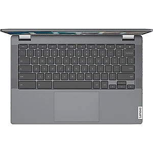 Lenovo Chromebook Flex 5 13" Laptop, FHD (1920 x 1080) Touch Display i3-10110U Processor, 4GB DDR4 OnBoard RAM, 64GB SSD, Intel Integrated Graphics, Chrome OS, 82B80006UX Graphite Grey (Renewed)