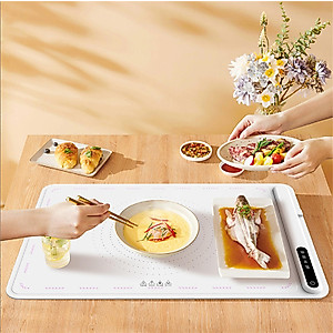 Flora Food Warmer, Food Warmer from Flora, Flora Adjustable Food Warmer, Fllora Adjustable Food Warmer, Warming Mat for Food, Heating Trays to Keep Food Warm at Party (24 * 16in)