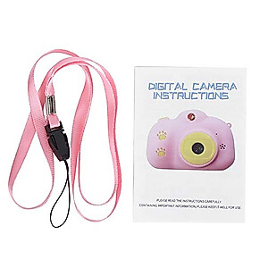 BAQE Digital Camera for Kids, Digital Video Cameras for Toddler X700 1200W HD Portable Toy for Kids Children Digital Cameras for Christmas Birthday Gifts(Pink)