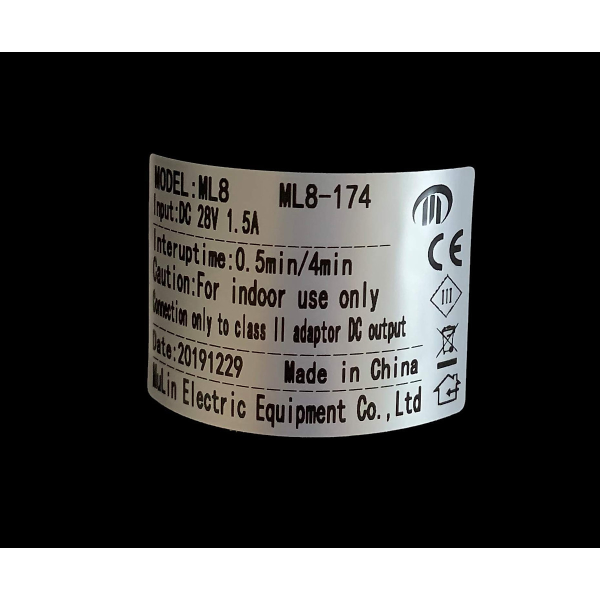 Mulin Power Recliner Motor Replacement with Cord Model ML8-174 Linear Actuator for Sofa Lift Chair Couch Massage Seat Bed Same as ML8-001 & ML18-017 & ML18-034