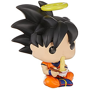 Funko Pop!: Dragonball-Z - Goku Eating Noodles, Amazon Exclusive
