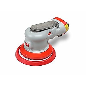 3M Elite Random Orbital Sander - Pneumatic Palm Sander - 3” x 3/16” Diam. Orbit - Stikit Disc Pad - Elite Series - For Wood, Composites, Metal, 28494