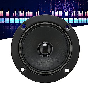 753 3in 4 Ohm Loudspeakers, 5W Speaker Audio Loudspeaker Tweeter Magnetic HiFi Treble Speaker