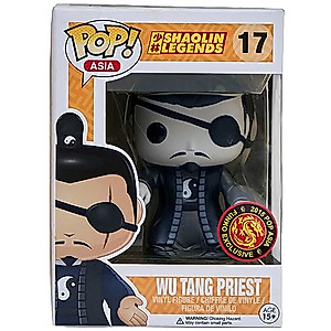 Funko Pop Asia Shaolin Legends Wu Tang Priest Exclusive Vinyl Figure