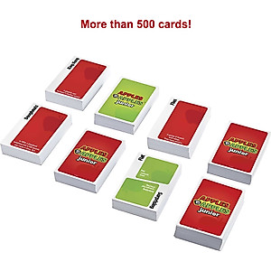Mattel Games Apples to Apples Junior, The Game of Crazy Comparisons, Board Game with 504 Cards, Family Party Game Especially for Kids, for Kid, Teen & Family Game Night Ages 9 Years & Older