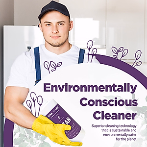 Ultra Chem Labs Professional Grade, All-in-One Super-Concentrated Upholstery Carpet Solution, Electrolytic Rug and Stain Remover, Dark Cherry Scent, 32 oz Formula Yields 8 Gallons