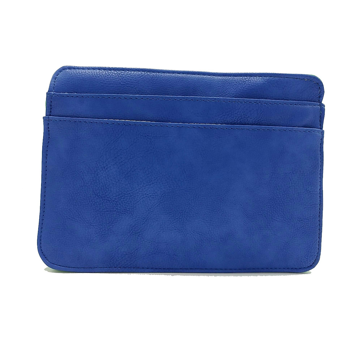 Pouchee Avi Crossbody Handbag/Organizer Purse (Blue/Green)