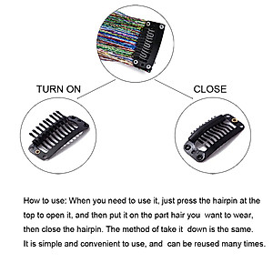 19.7 Inch Clip In Hair Fairy Tinsel Kit Clips Clip On Glitter Hair Tinsel Extensions 12 Colors