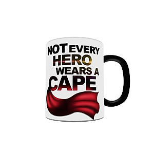 Mother's Day - Mom The Original Hero - Superhero - One 11 oz Morphing Mugs Color Changing Heat Sensitive Ceramic Mug – Image Revealed When HOT Liquid Is Added!